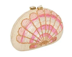 Rafe New York Berna Embroidered Dome Clutch