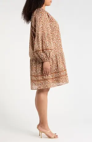 SUGARLIPS Ramsey Ditsy Floral Print Mini Dress