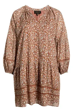 SUGARLIPS Ramsey Ditsy Floral Print Mini Dress