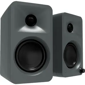 KANTO Ora Powered Reference Desktop Speakers With Bluetoothpair Gray