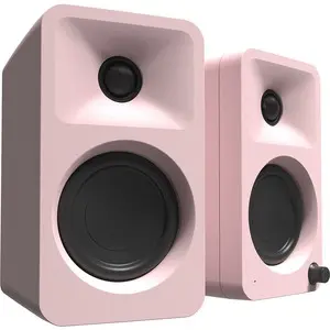 KANTO Ora Powered Reference Desktop Speakers With Bluetoothpair - Light Pink