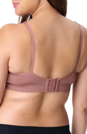 Motherhood Maternity Wireless Seamless Wrap Nursing Bra - Mocha