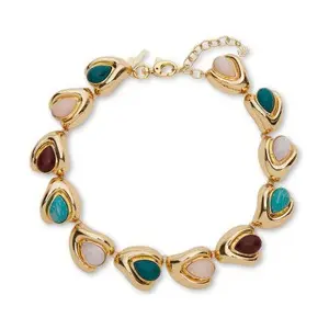 Lele Sadoughi Laurel Collar Necklace - Jade Multi 999