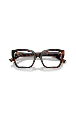 Tiffany & Co. 52mm Square Full Rim Optical Glasses
