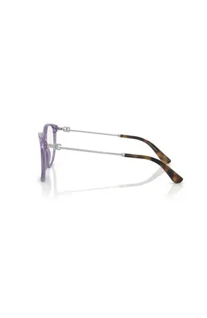 Dolce & Gabbana 52mm Butterfly Eyeglasses - Violet