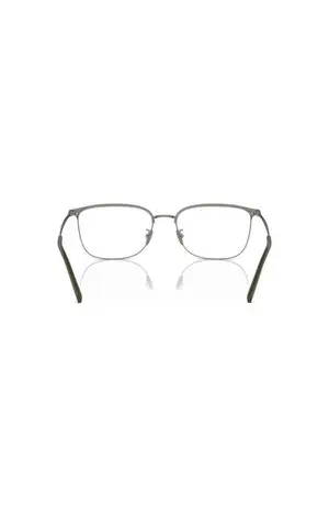 Giorgio Armani 55mm Rectangle Full Rim Eyeglasses