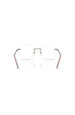 Tiffany & Co. 55mm Irregular Rimless Optical Glasses