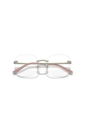 Tiffany & Co. 55mm Irregular Rimless Optical Glasses