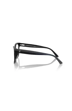 JIMMY CHOO 55mm Rectangle Optical Glasses - Black