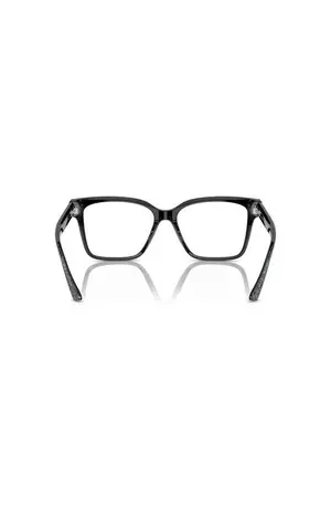JIMMY CHOO 55mm Rectangle Optical Glasses - Black