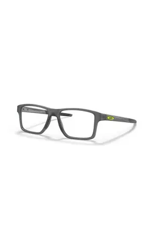 Oakley 54mm Square Full Rim Eyeglasses - Grey