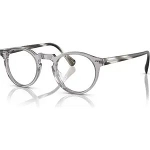 Oliver Spencer 47mm Phantos Optical Glasses - Grey