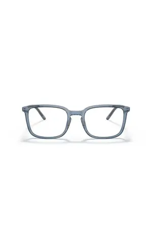 Dolce & Gabbana 54mm Square Full Rim Optical Glasses - Blue