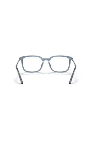 Dolce & Gabbana 54mm Square Full Rim Optical Glasses - Blue