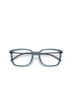 Dolce & Gabbana 54mm Square Full Rim Optical Glasses - Blue