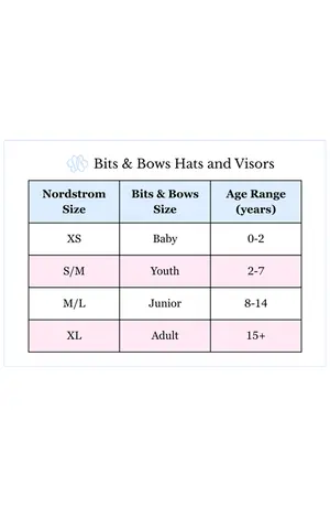 BITS & BOWS Embroidered Baseball Cap