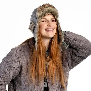 NIRVANNA DESIGNS Trapper Hat - Ash