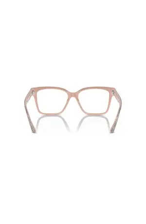 JIMMY CHOO 53mm Rectangle Eyeglasses - Pink