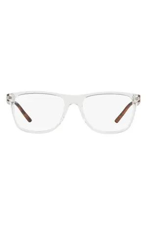 Armani Exchange Rectangular Optical Glasses - Crystal