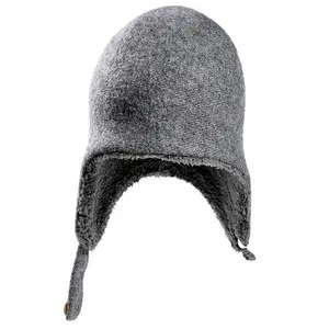 NIRVANNA DESIGNS Doris Wool Trapper Hat - Ash