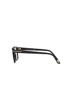 TOM FORD 50mm Square Eyeglasses - Black