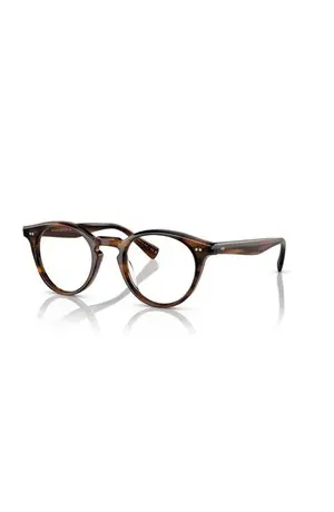Oliver Spencer 48mm Phantos Optical Glasses - Brown