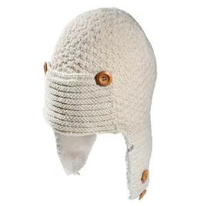 NIRVANNA DESIGNS Wool Trapper Hat - White