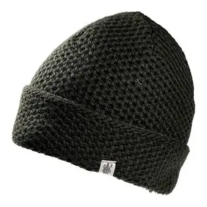 NIRVANNA DESIGNS Ribbed Wool Hat - Olive