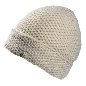 NIRVANNA DESIGNS Ribbed Wool Hat White