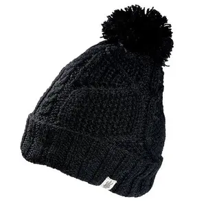 NIRVANNA DESIGNS Cedar Textured Beanie Black