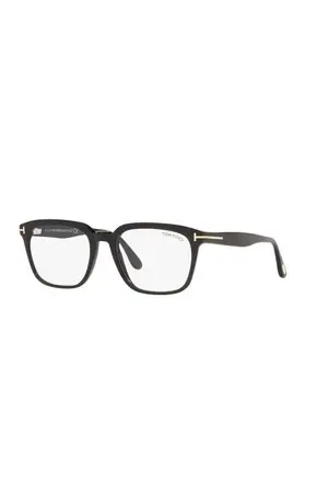 TOM FORD 53mm Square Optical Glasses - Black