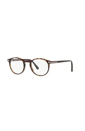 TOM FORD 48mm Phantos Optical Glasses - Tortoise