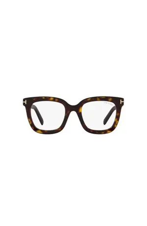 TOM FORD 51mm Square Optical Glasses