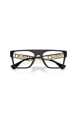 Versace 55mm Rectangle Optical Glasses