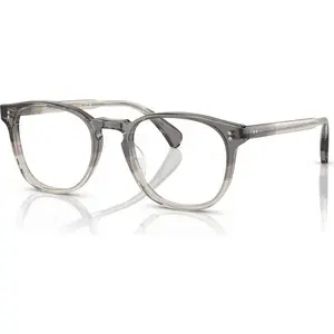 Oliver Spencer 49mm Round Eyeglasses - Grey