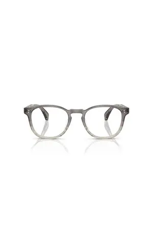 Oliver Spencer 49mm Round Eyeglasses