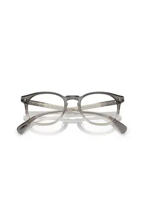 Oliver Spencer 49mm Round Eyeglasses