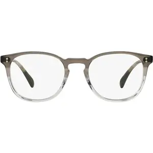 Oliver Spencer Finley Esquire Square Optical Glasses - Grey