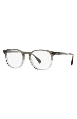 Oliver Spencer Finley Esquire Square Optical Glasses - Grey