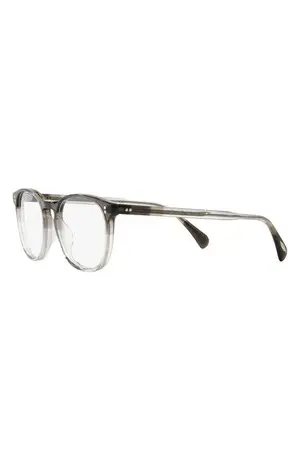 Oliver Spencer Finley Esquire Square Optical Glasses - Grey