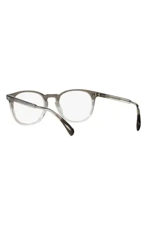 Oliver Spencer Finley Esquire Square Optical Glasses - Grey