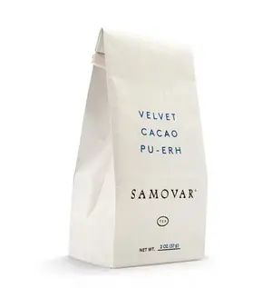 SAMOVAR TEA Velvet Cacao Pu-erh Tea - 2 Oz Bag