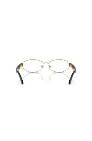 Versace 55mm Irregular Eyeglasses