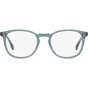 Oliver Spencer Finley Esquire Square Optical Glasses - Blue