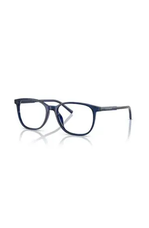 Dolce & Gabbana 53mm Rectangle Eyeglasses - Blue