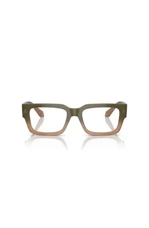 Giorgio Armani 53mm Rectangle Eyeglasses