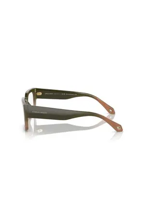 Giorgio Armani 53mm Rectangle Eyeglasses