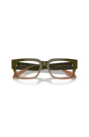 Giorgio Armani 53mm Rectangle Eyeglasses