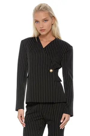 ALEXIA ADMOR Alira Single-button Blazer