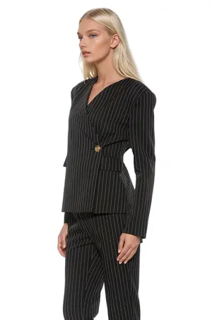 ALEXIA ADMOR Alira Single-button Blazer